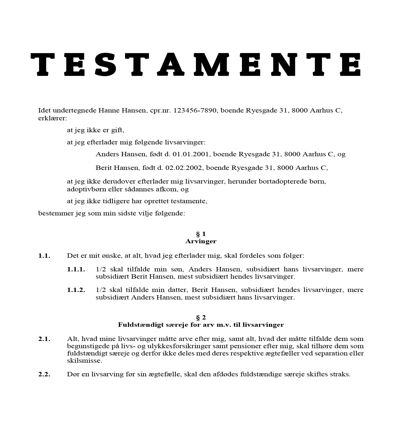 Priser - MinAdvokat.dk